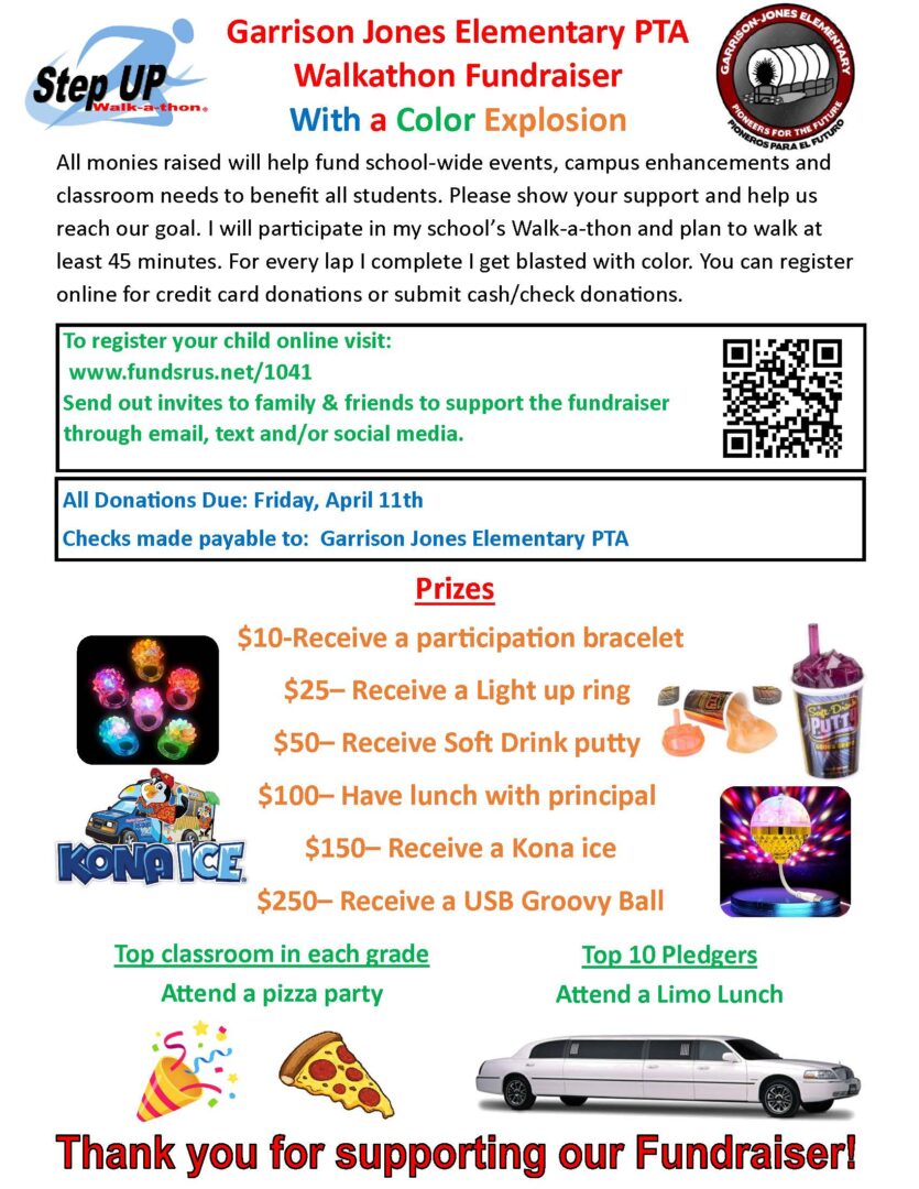 GARRISON JONES ES PTA - American Fundraising Services, Inc.